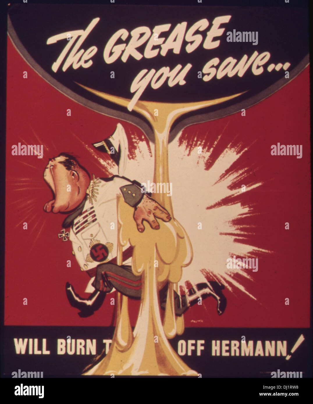 This World War II-era propaganda poster highlights the importance of ...