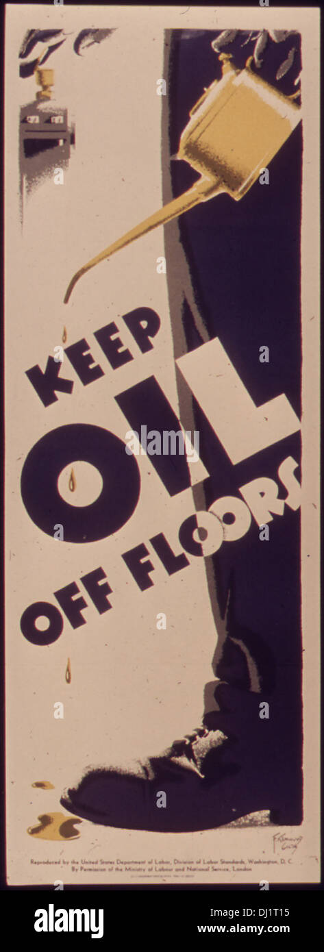 Oil poster hi-res stock photography and images - Alamy