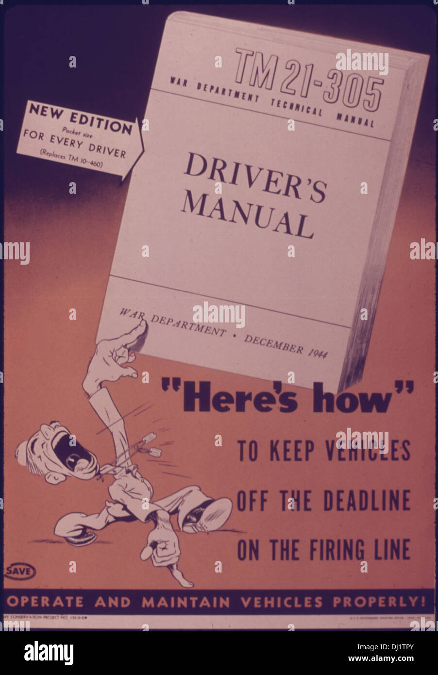 This World War II-era propaganda poster advises military personnel on ...