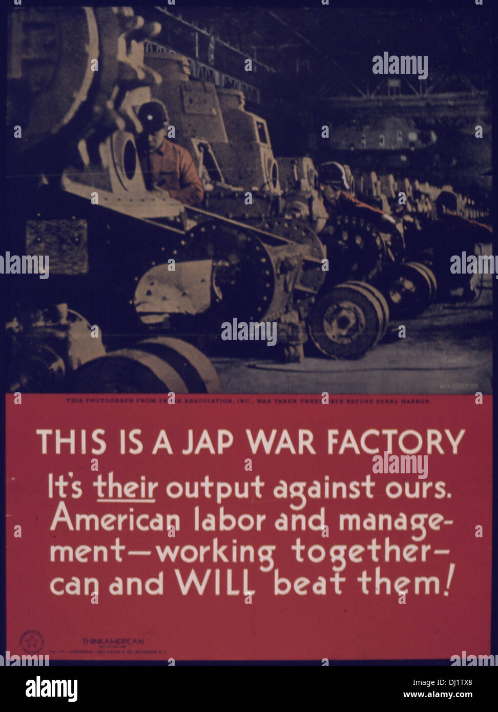 Japanese propaganda war factory hi-res stock photography and images - Alamy