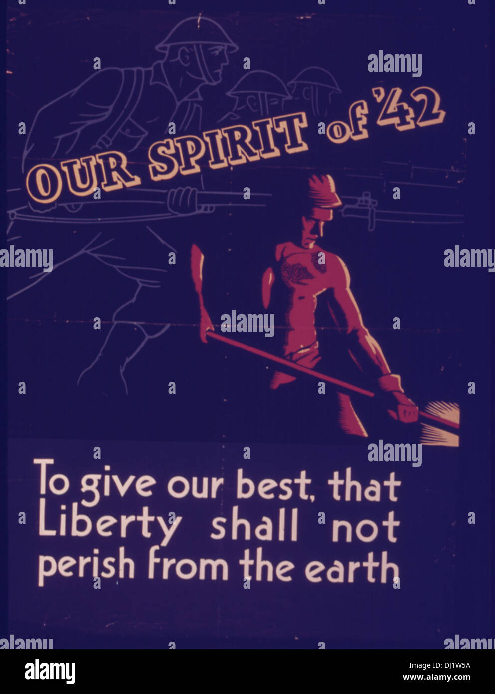 Anti japanese propaganda poster 1940s hi-res stock photography and ...