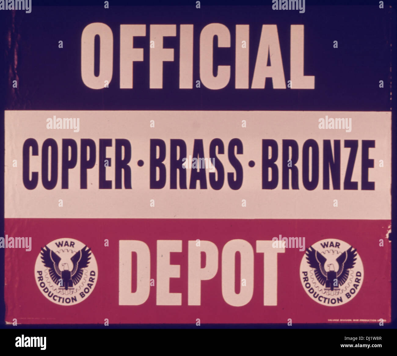 This World War II propaganda poster promotes the collection and use of ...