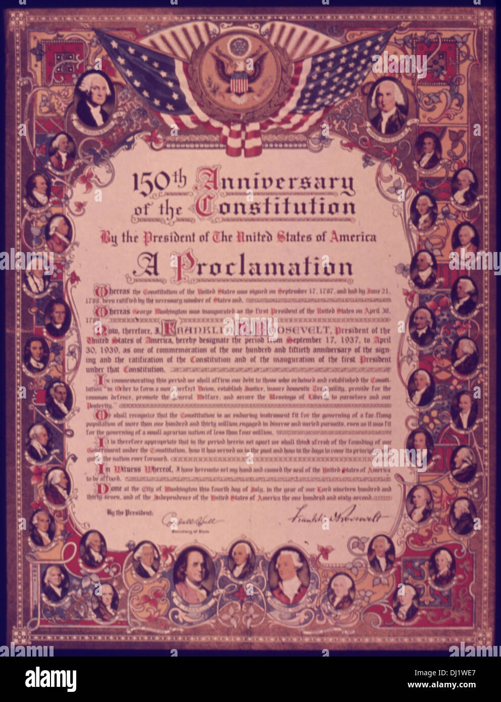 This World War II-era propaganda poster commemorates the 150th ...