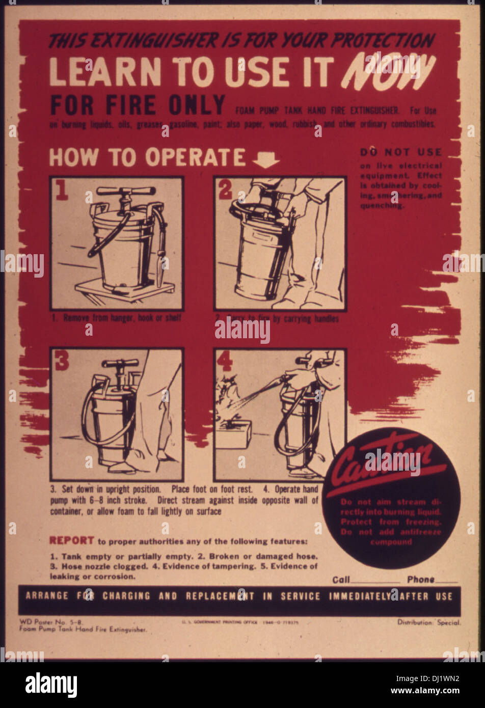 Hand pump fire pump hi-res stock photography and images - Alamy