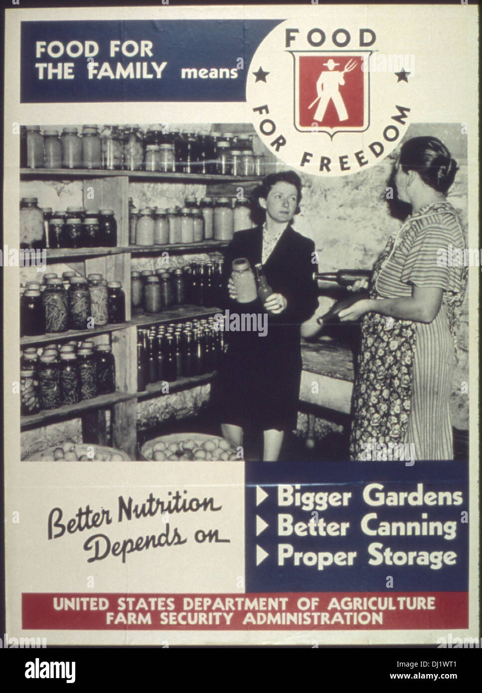 Food conservation posters hi-res stock photography and images - Alamy