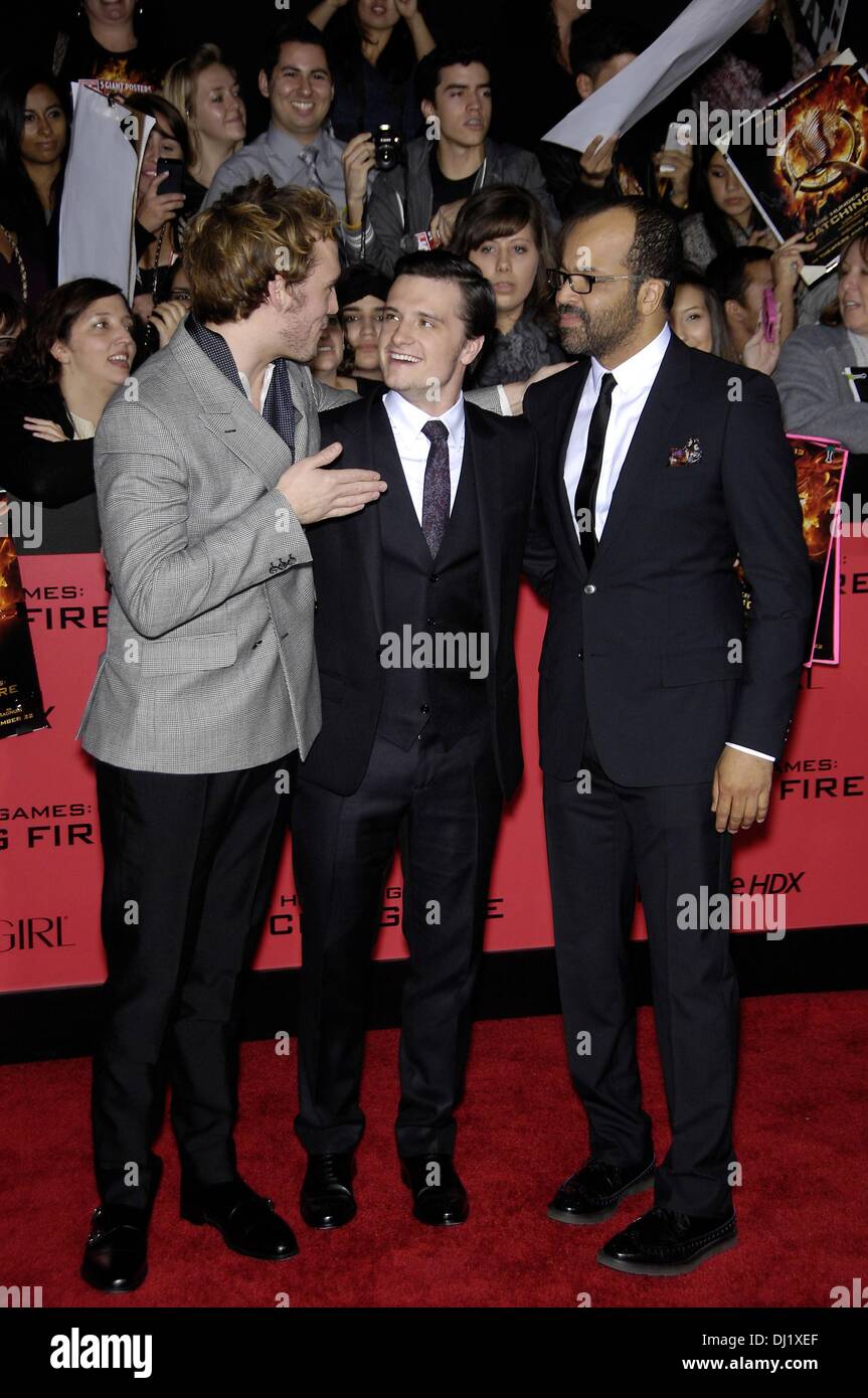 Sam claflin josh hutcherson jeffrey wright the hunger games hi-res ...