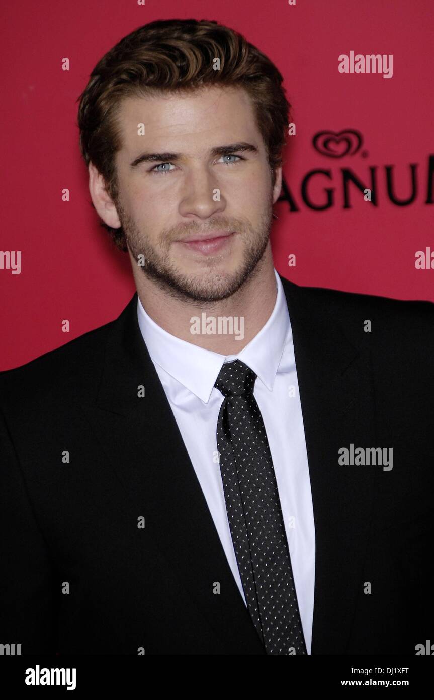 Los Angeles, CA, USA. 18th Nov, 2013. Liam Hemsworth at arrivals for ...