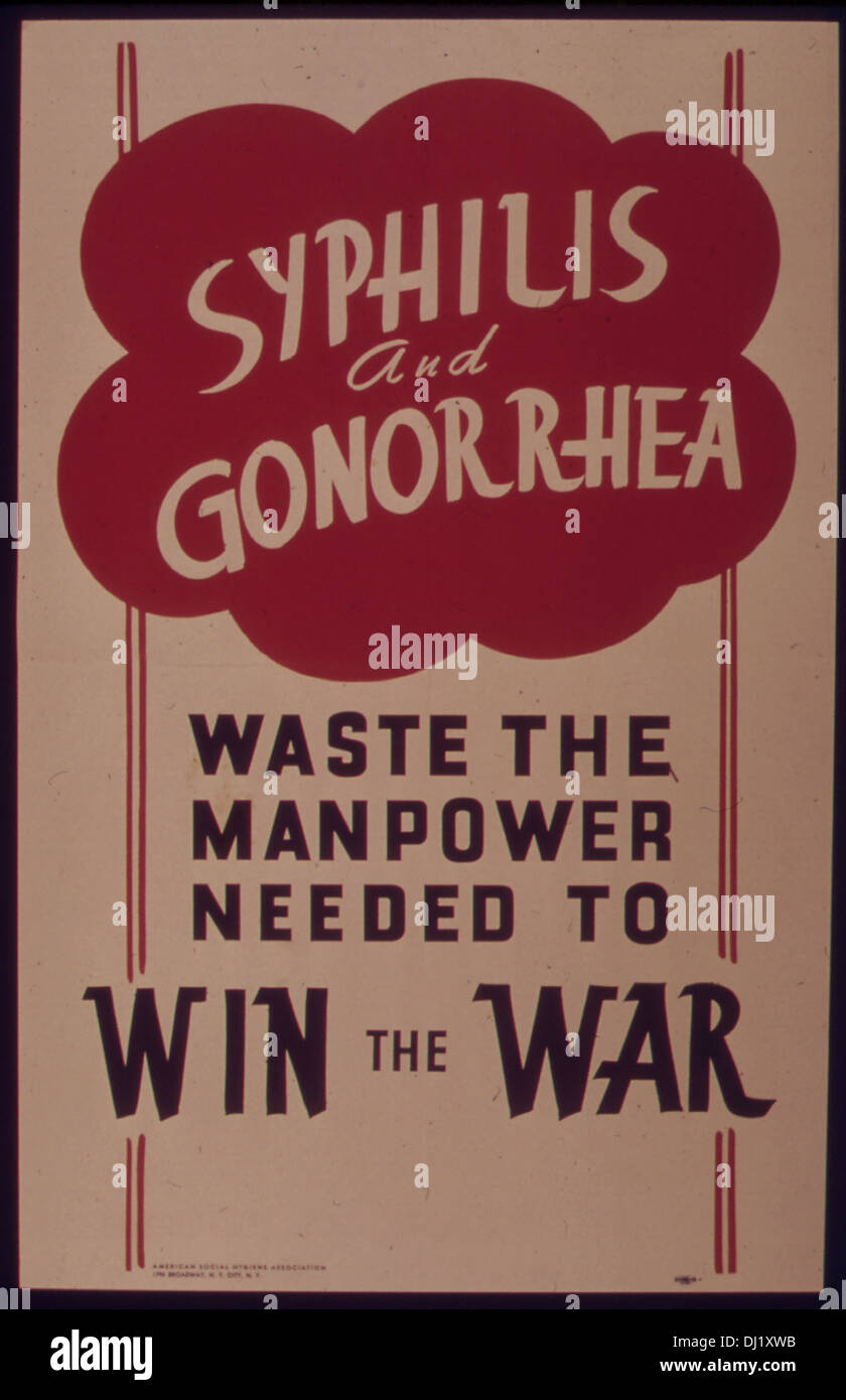 This World War II poster educates the public about the dangers of ...