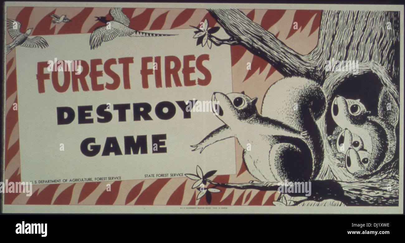 This wartime propaganda poster highlights the destructive effects of ...