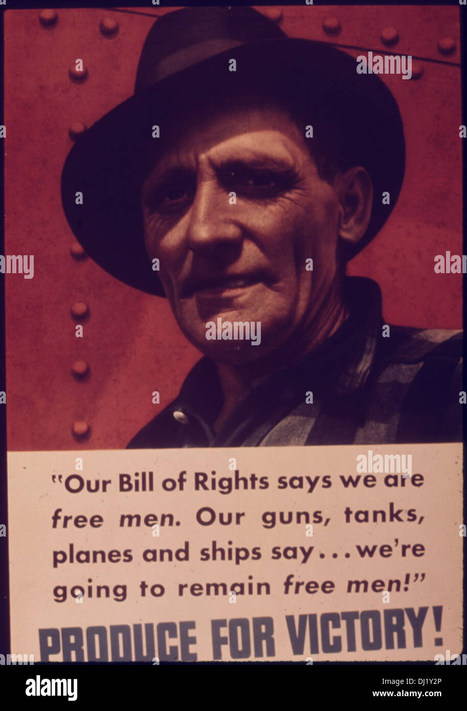 This World War II propaganda poster encourages American citizens to ...
