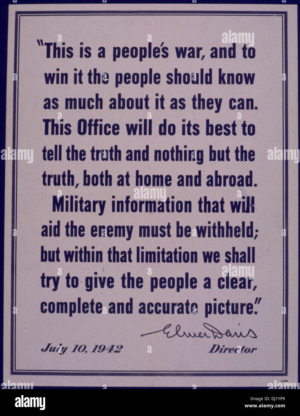 This World War II propaganda poster highlights the collective effort of ...