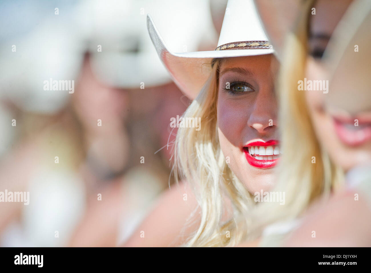 Austin, Texas, USA. 17th Nov, 2013. November 17, 2013: Paddock Girls at ...