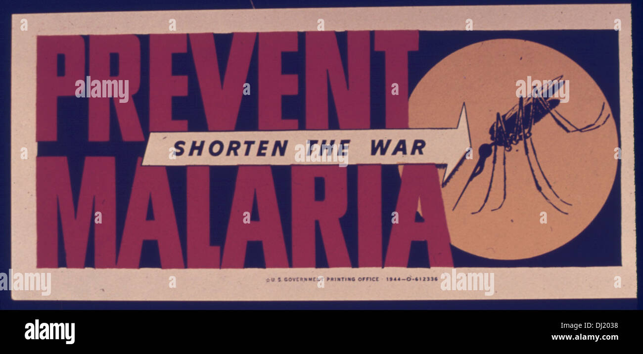 Malaria poster hi-res stock photography and images - Alamy