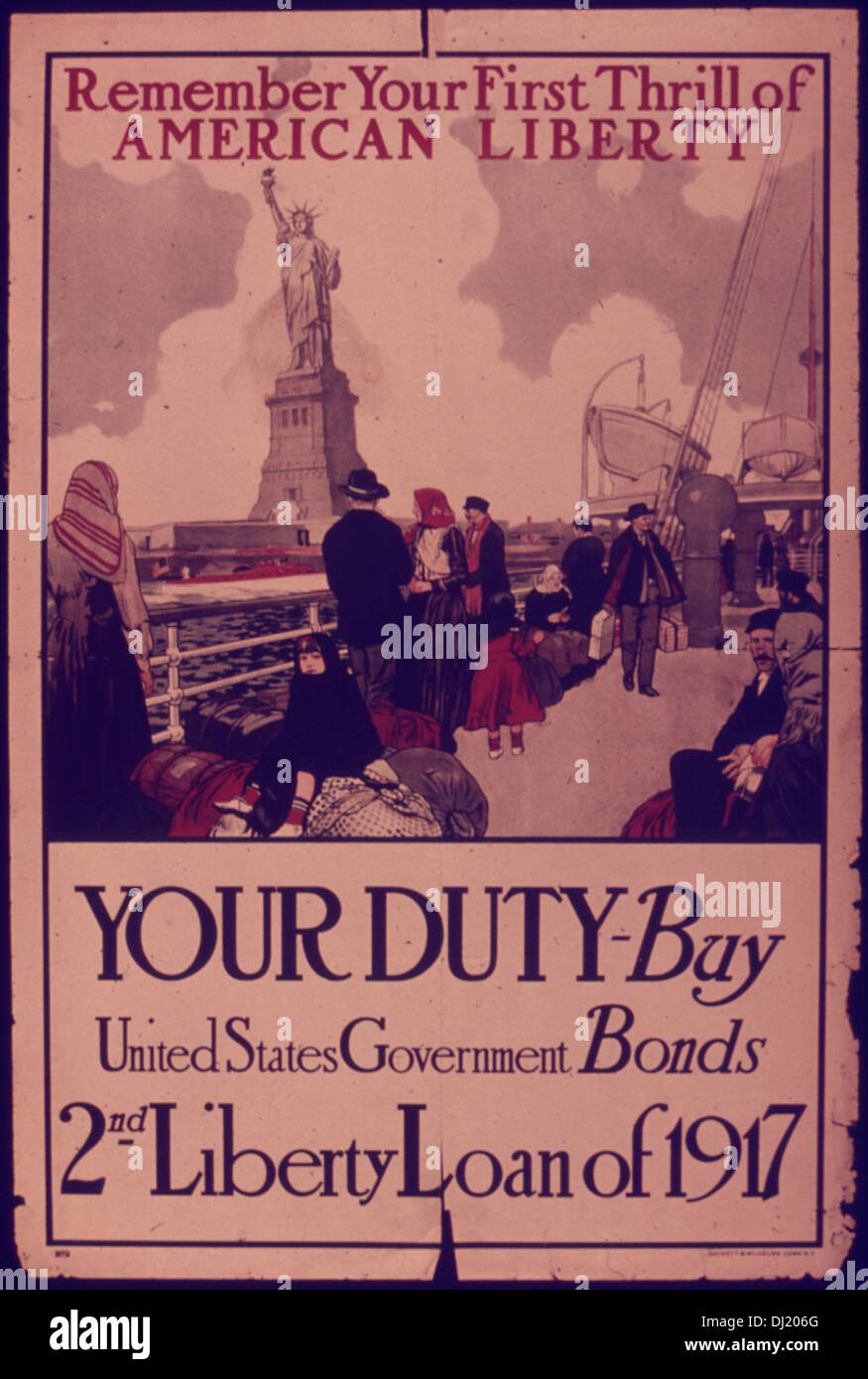 This World War II propaganda poster appeals to patriotism, urging ...