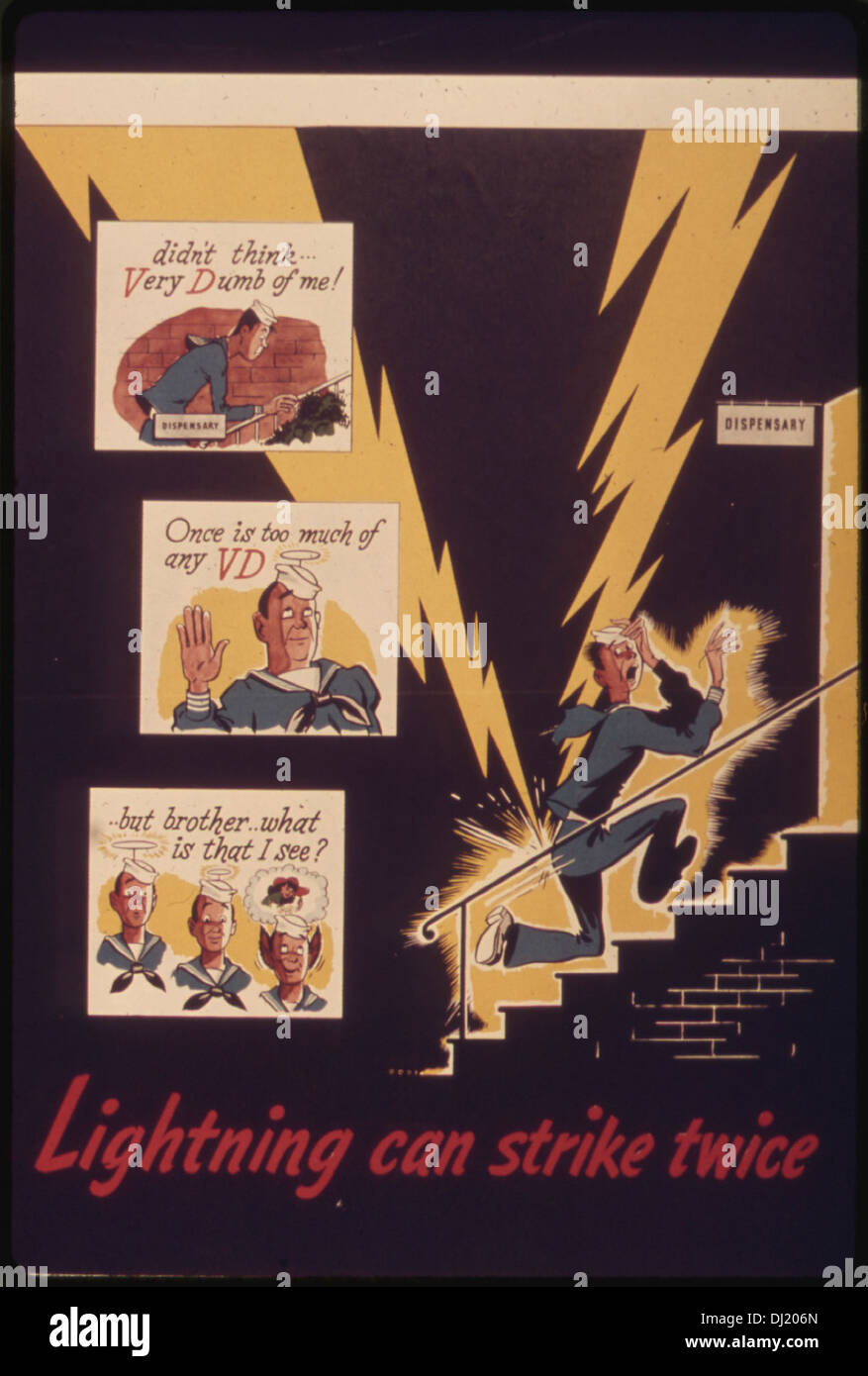 This World War II propaganda poster reminds citizens of the dangers and ...