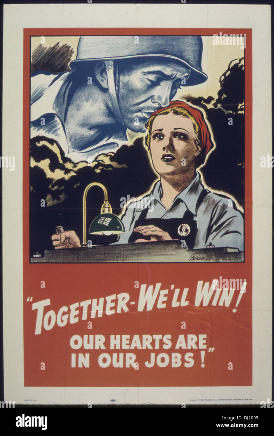 Together we win poster hi-res stock photography and images - Alamy