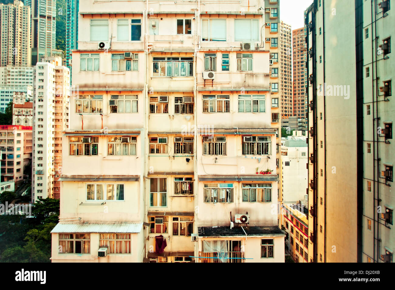 Hong kong architecture detail hi-res stock photography and images - Alamy