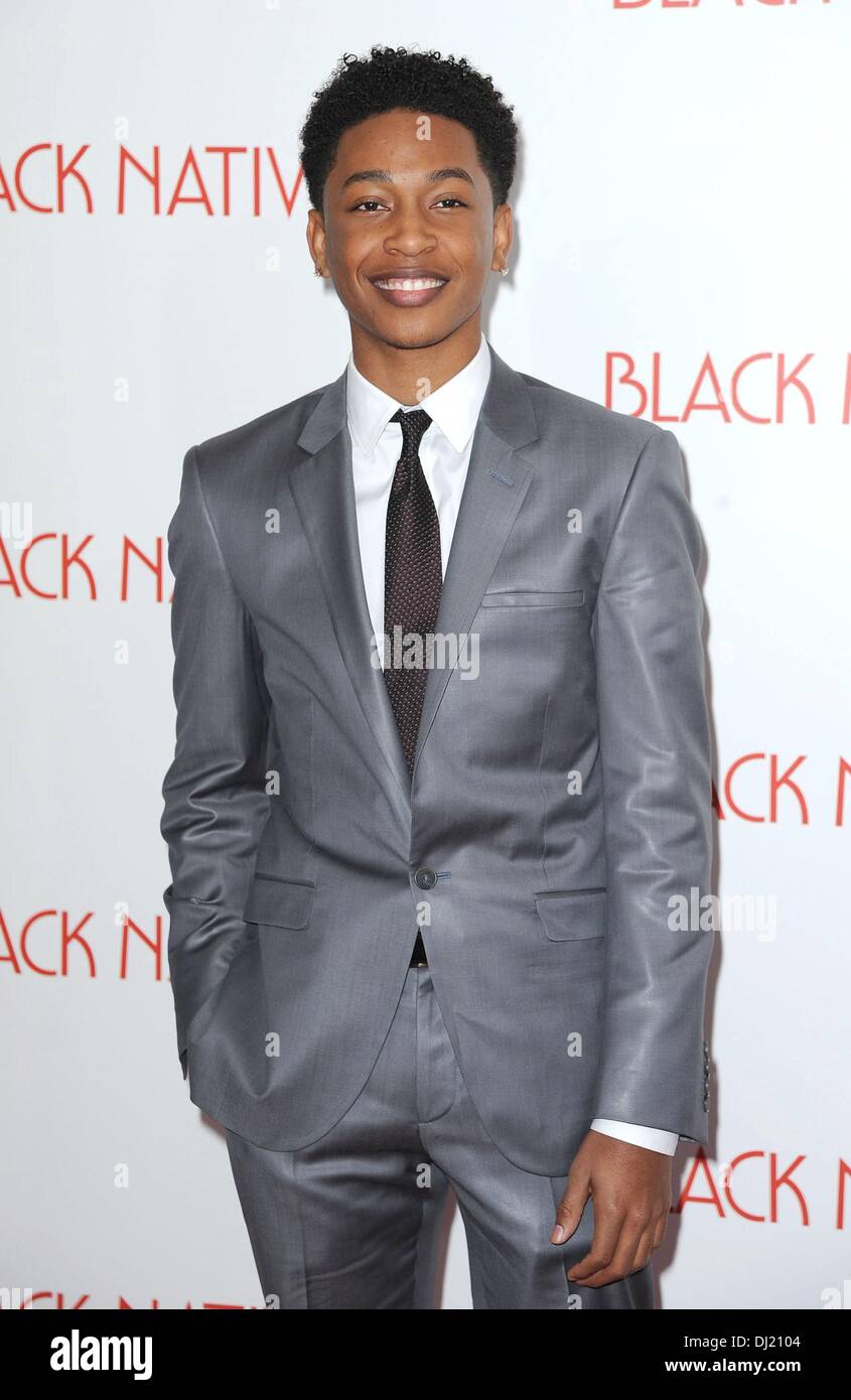 New York, NY, USA. 18th Nov, 2013. Jacob Latimore at arrivals for BLACK ...