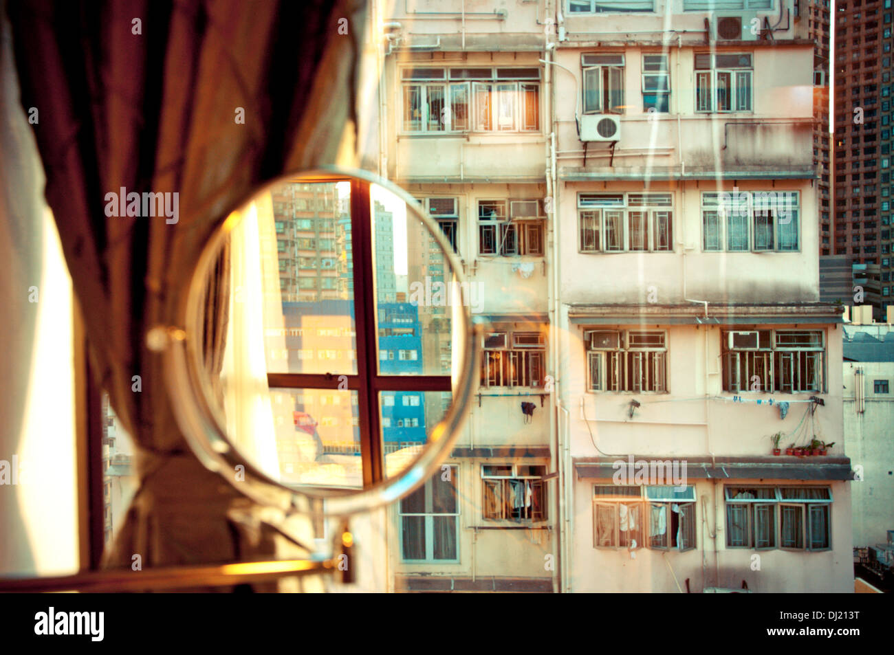 front view of Hong Kong island tall buildings Stock Photo - Alamy