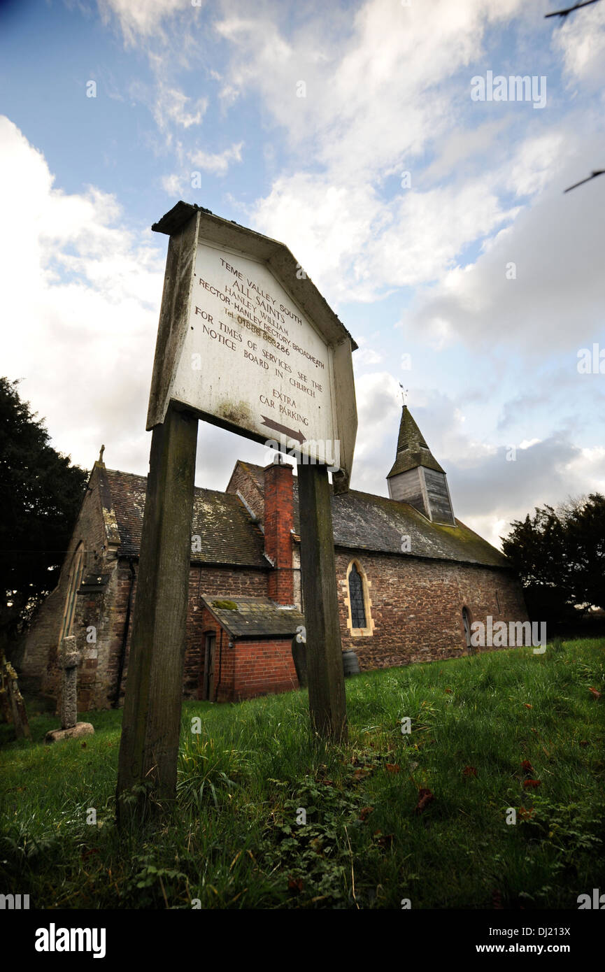 Church sign board hi-res stock photography and images - Alamy