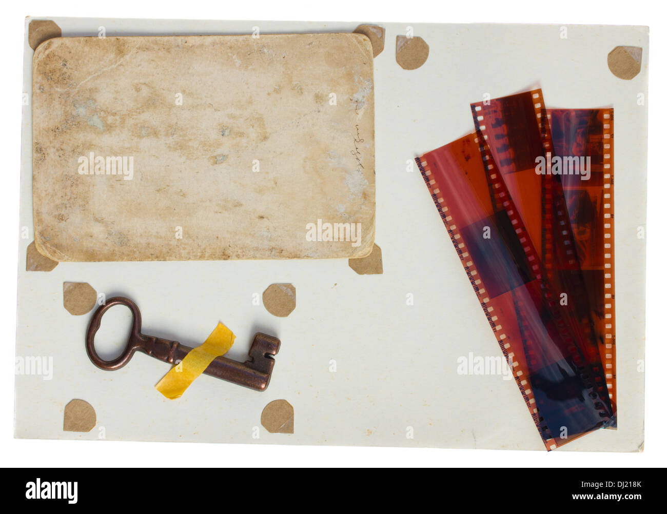 Old photo tape album Cut Out Stock Images & Pictures - Alamy