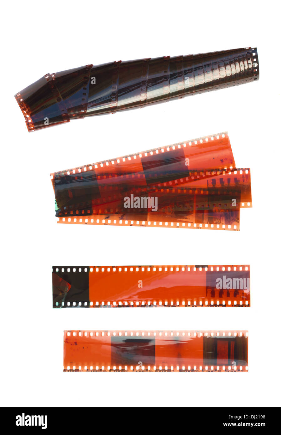 Film strip collage Cut Out Stock Images & Pictures - Alamy