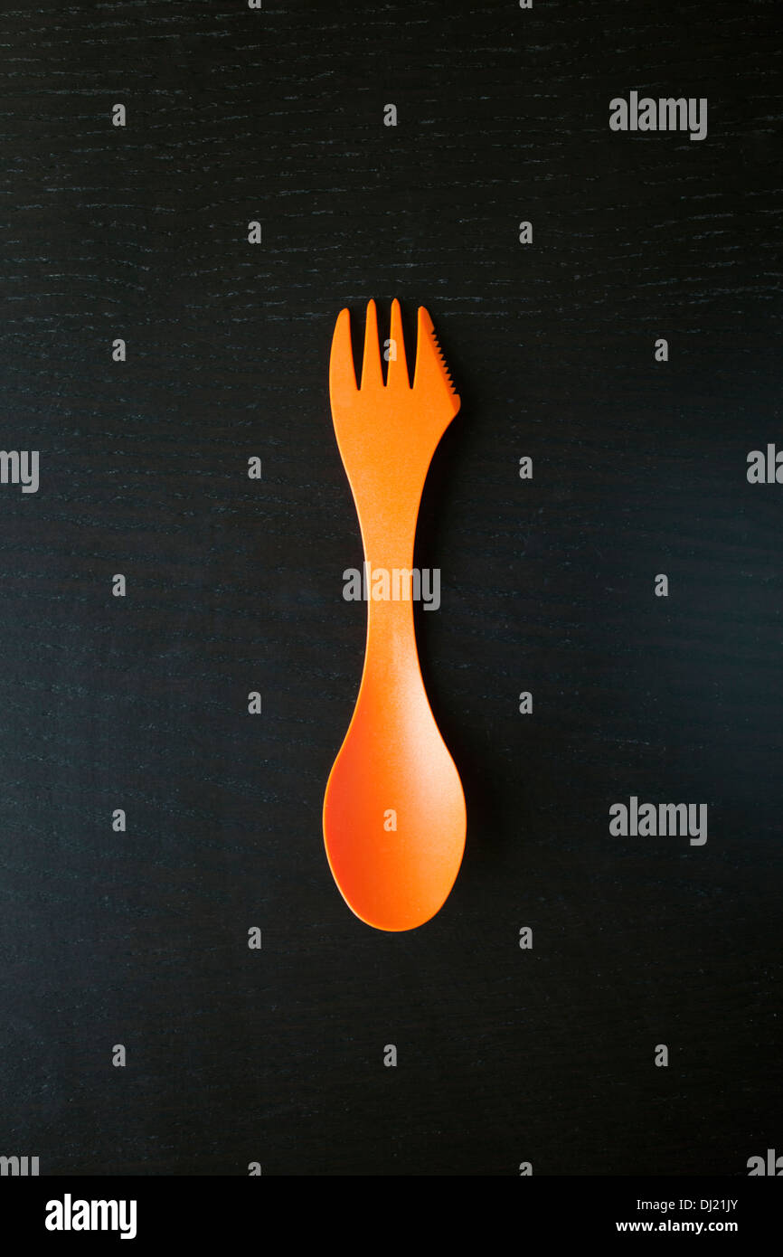 Orange spork hi-res stock photography and images - Alamy