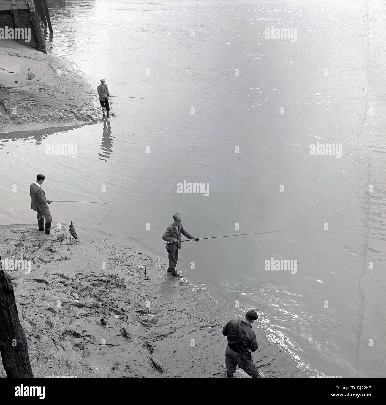 1950s fishing hi-res stock photography and images - Alamy