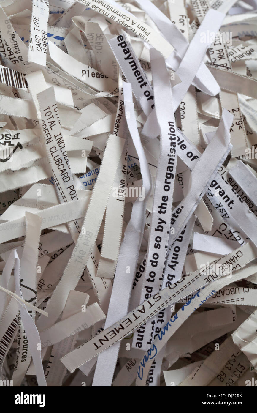 Shredded paper texture hi-res stock photography and images - Alamy