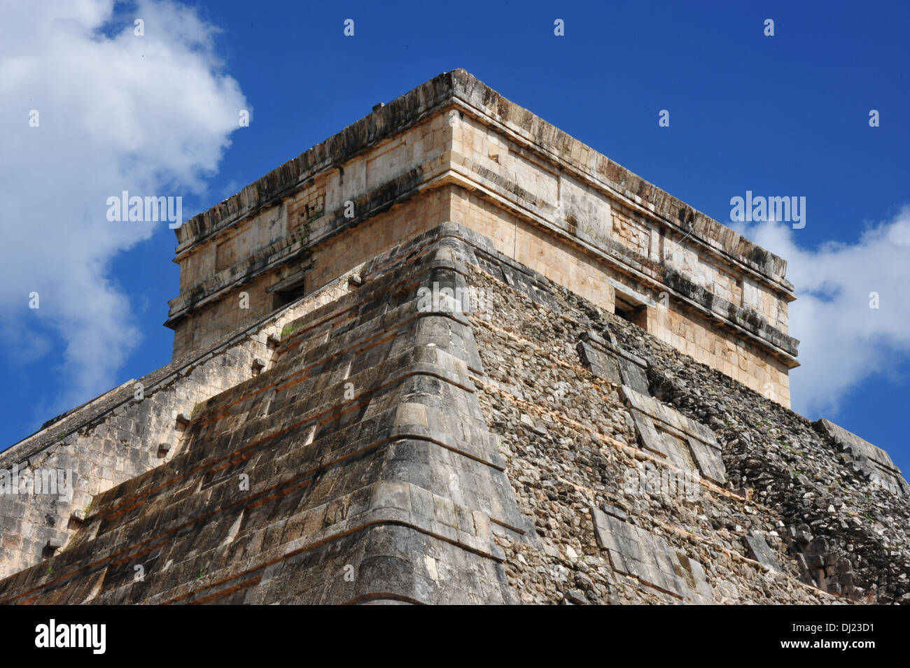Chichen Itza, The Castillo Temple Stock Photo - Alamy