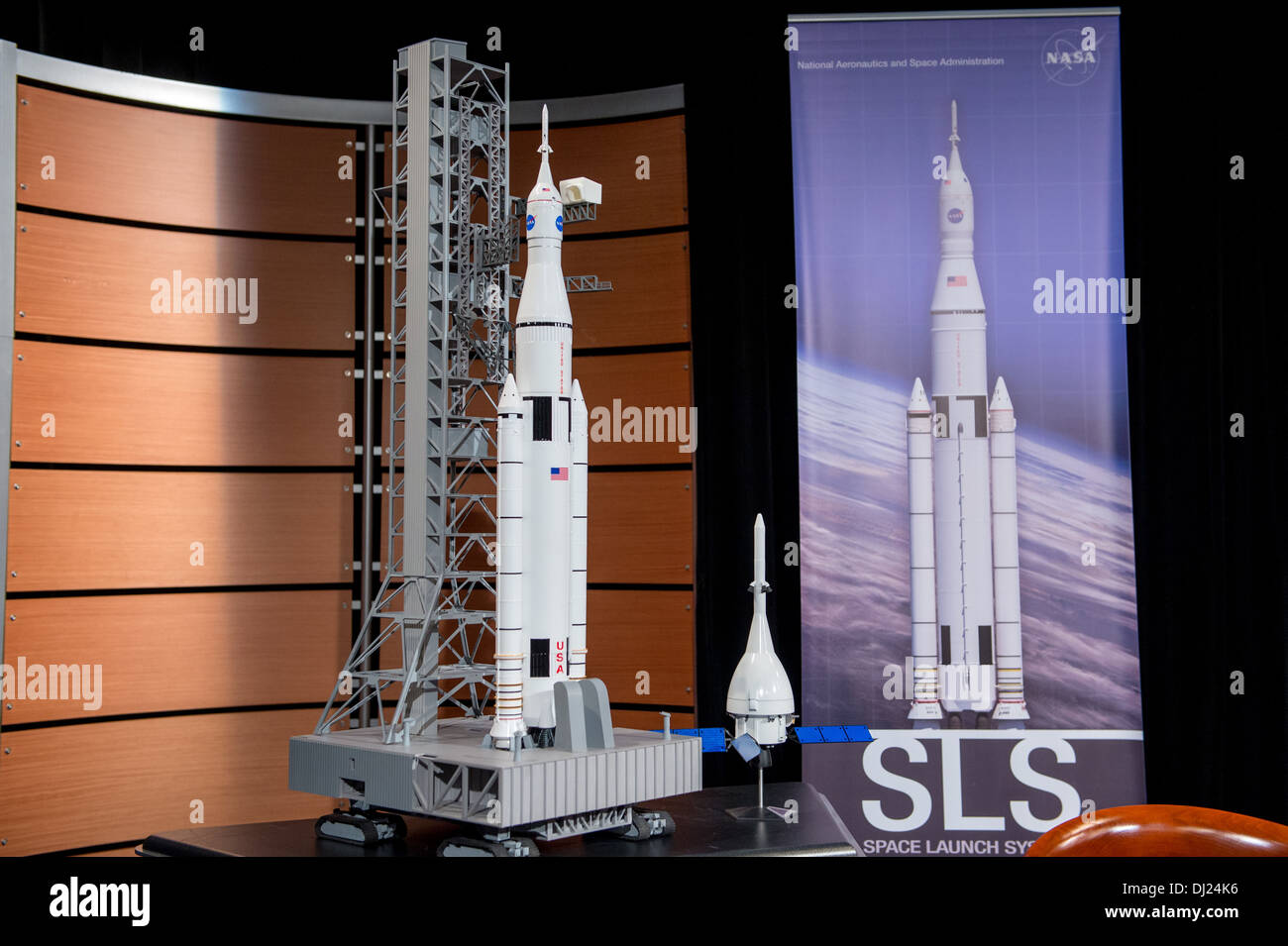 A panel discussion on the Space Launch System (SLS) was held at the ...