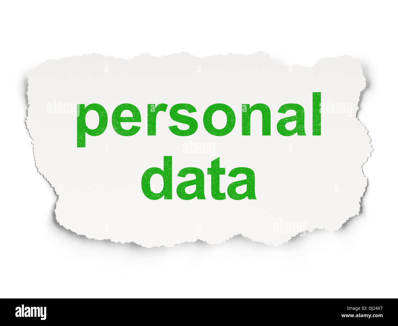 Information concept: Personal Data on Paper background Stock Photo - Alamy