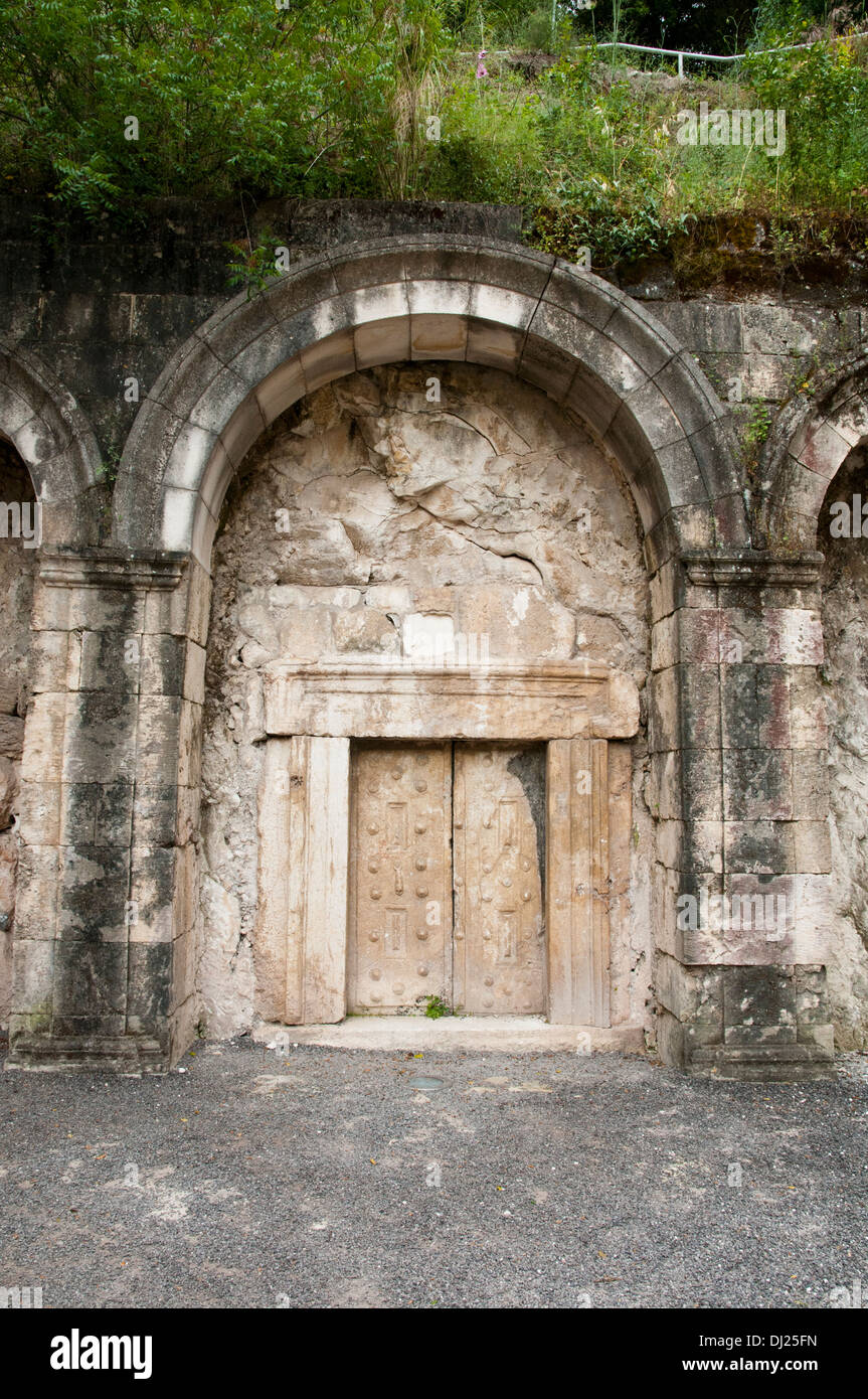 Israel, Beit Shearim, interior of a catacomb. 2-4 centuries CE (the ...