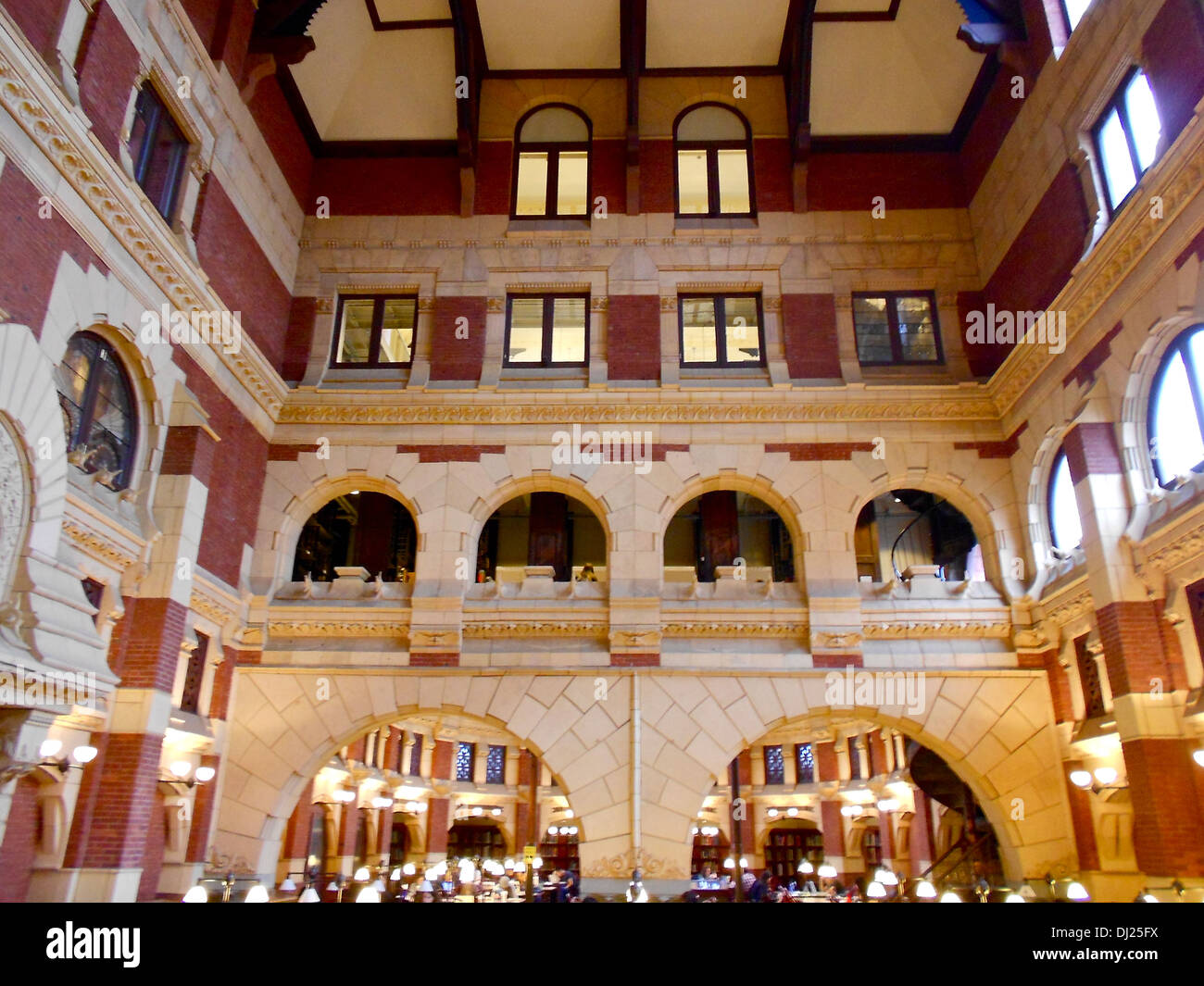 The main reading room of Furness Library at the University of ...
