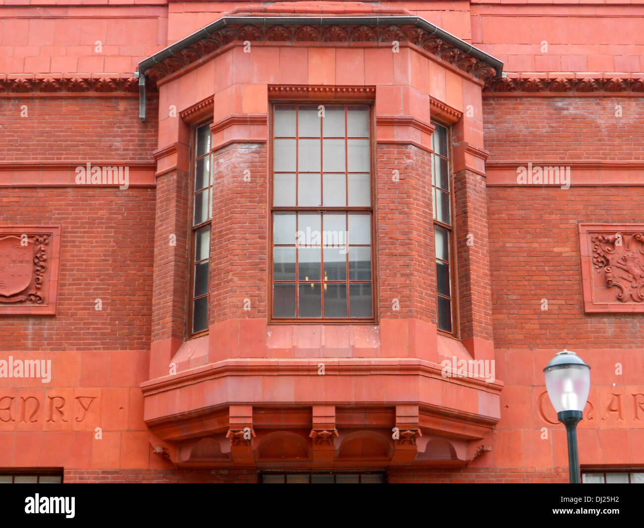 The east-side window of Furness Library, located on the University of ...