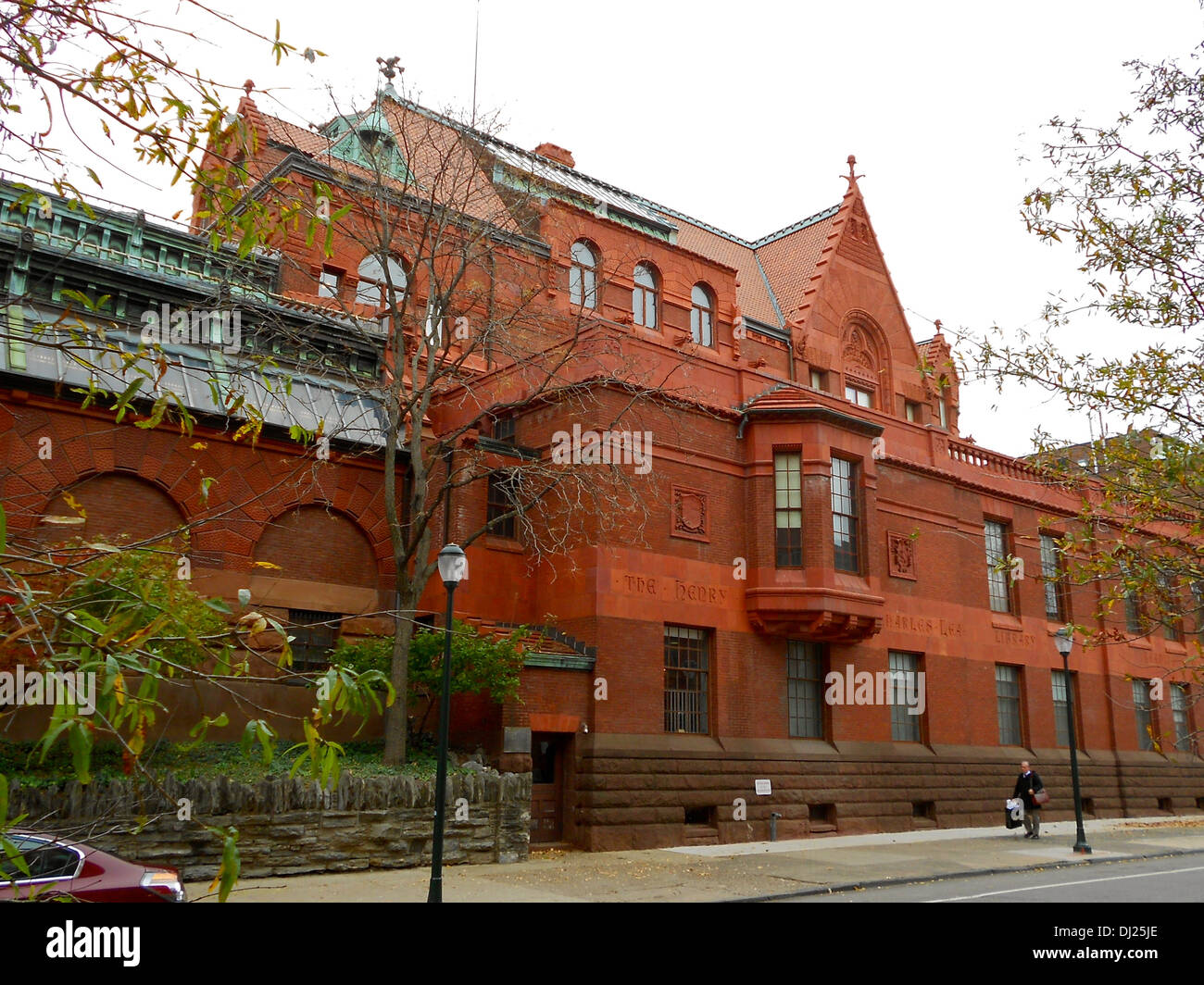 The Furness Library, located on the University of Pennsylvania campus ...