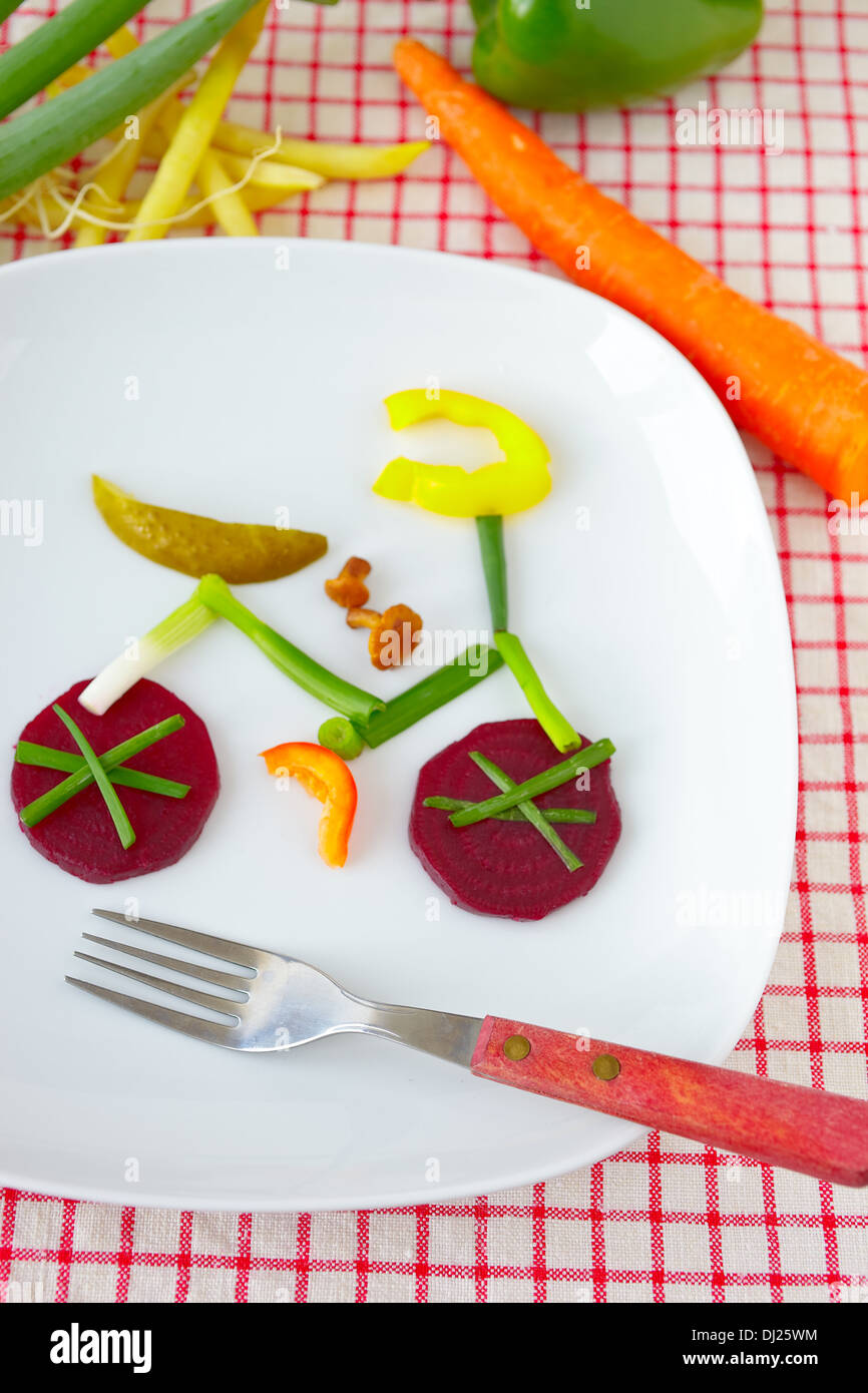 Food bike sport hi-res stock photography and images - Alamy