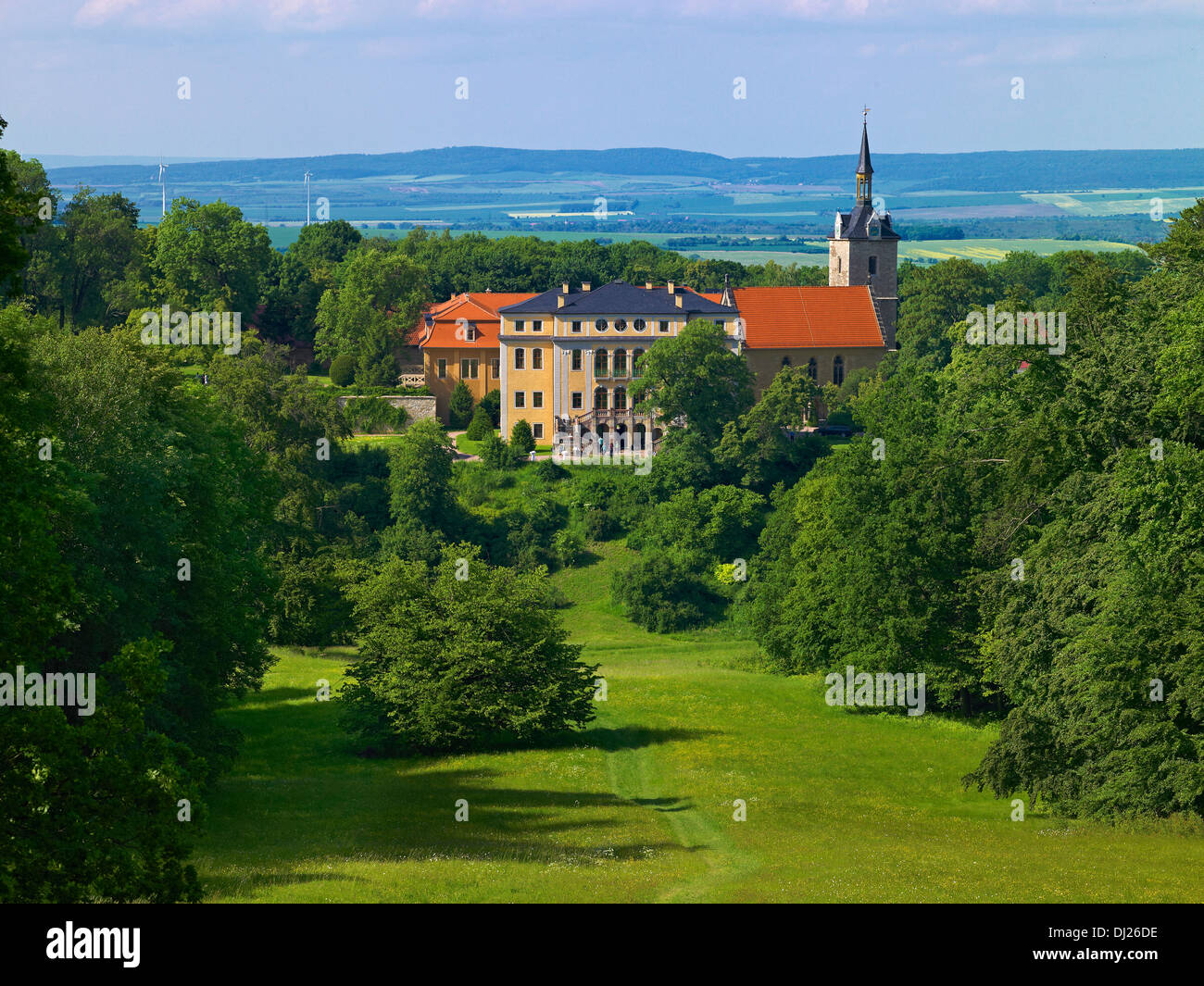 Ettersburg Castle, Weimar, Thuringia, Germany Stock Photo - Alamy