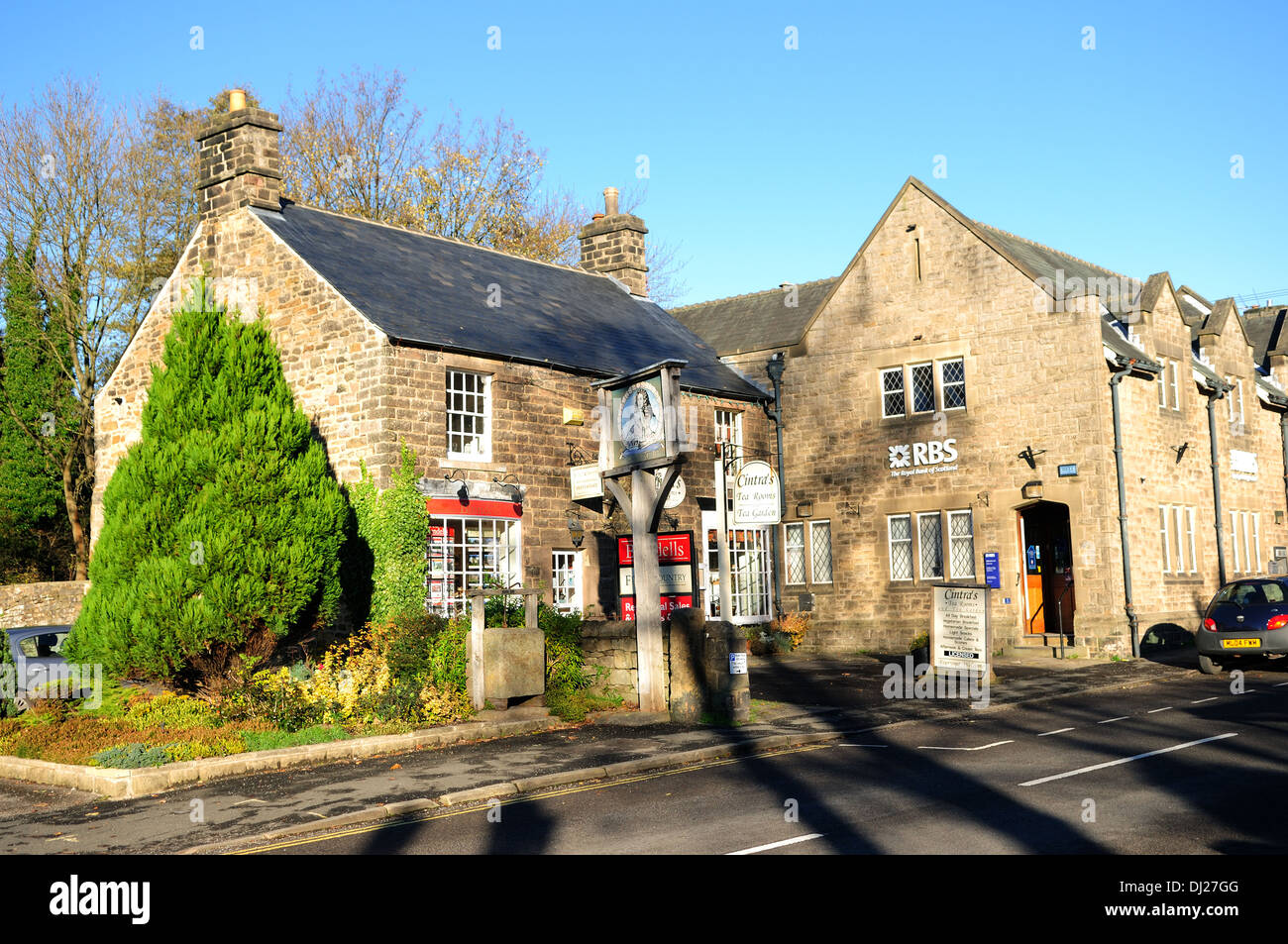 Hathersage ,Peak District,Derbyshire,UK Stock Photo - Alamy