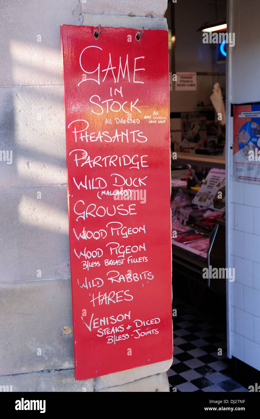 Matlock butchers hi-res stock photography and images - Alamy