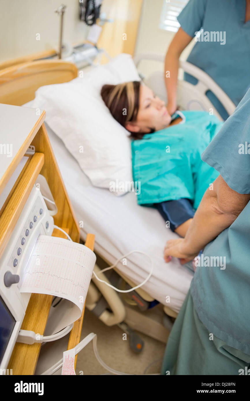 Fetal heart rate monitor hi-res stock photography and images - Alamy