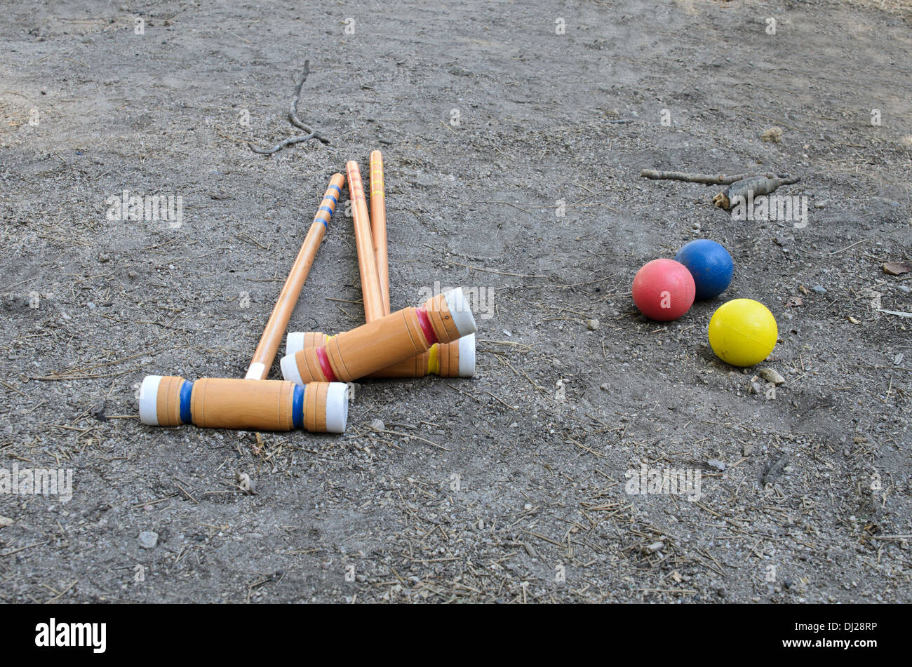 Croquet mallet hi-res stock photography and images - Alamy
