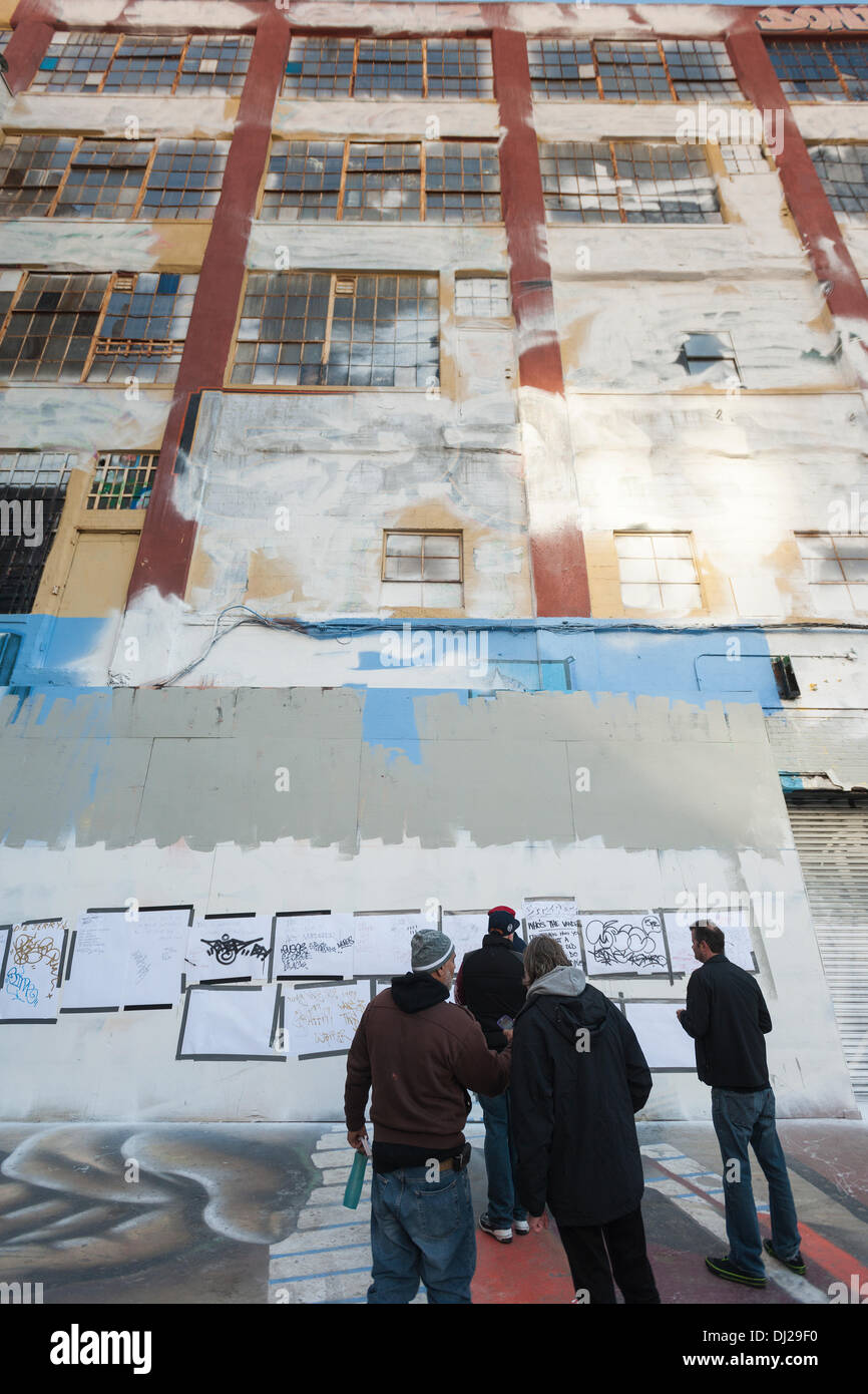 The Five Pointz building in Long Island City in Queens in New York ...