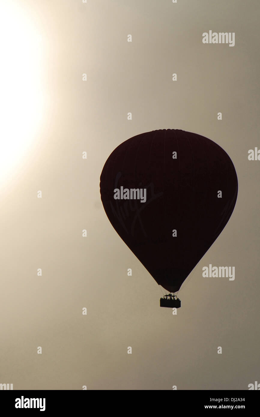 Late Evening Balloon Ride Stock Photo - Alamy