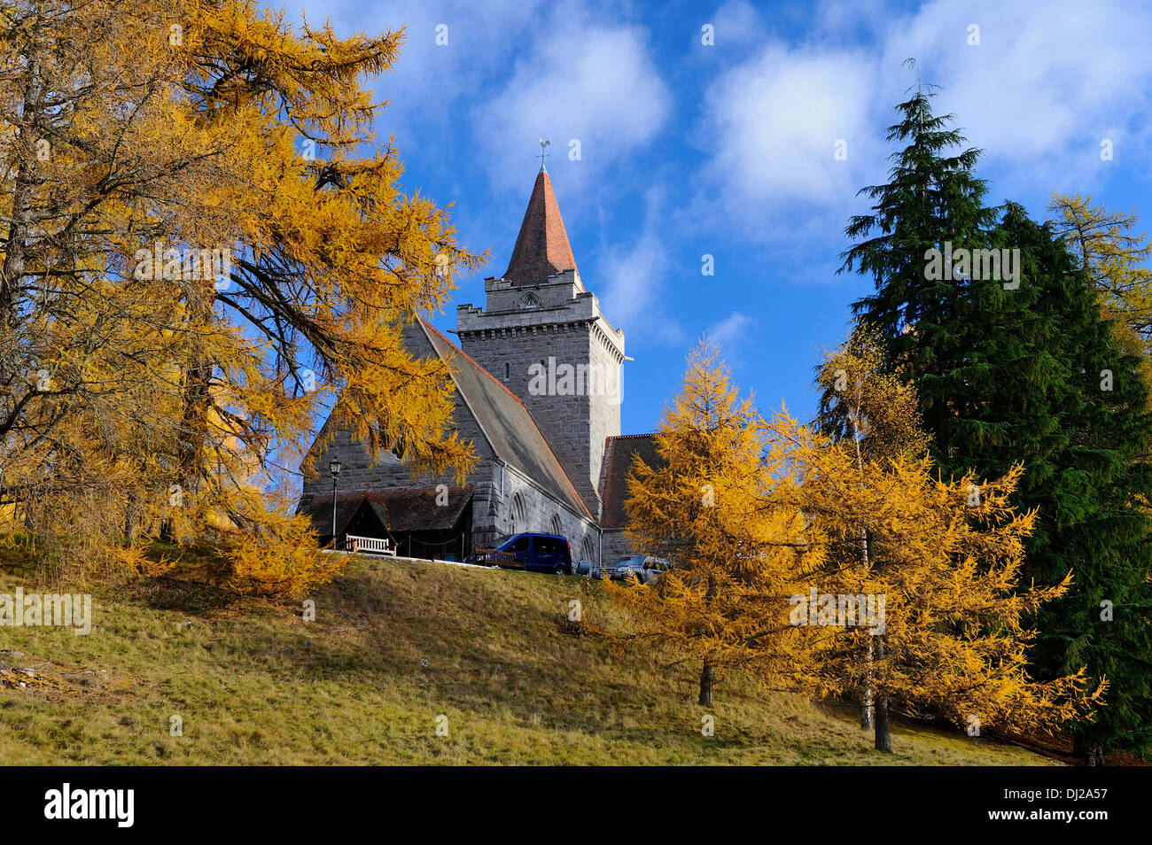 Aberdeenshire crathie church hi-res stock photography and images - Alamy