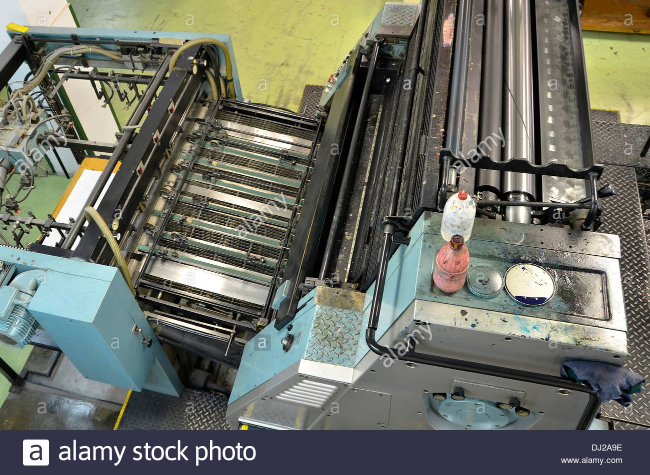 Old Printing Press High Resolution Stock Photography and Images - Alamy