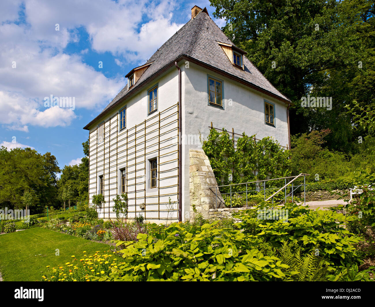 Goethe Garden House in Ilm Park, Weimar, Thuringia Stock Photo - Alamy