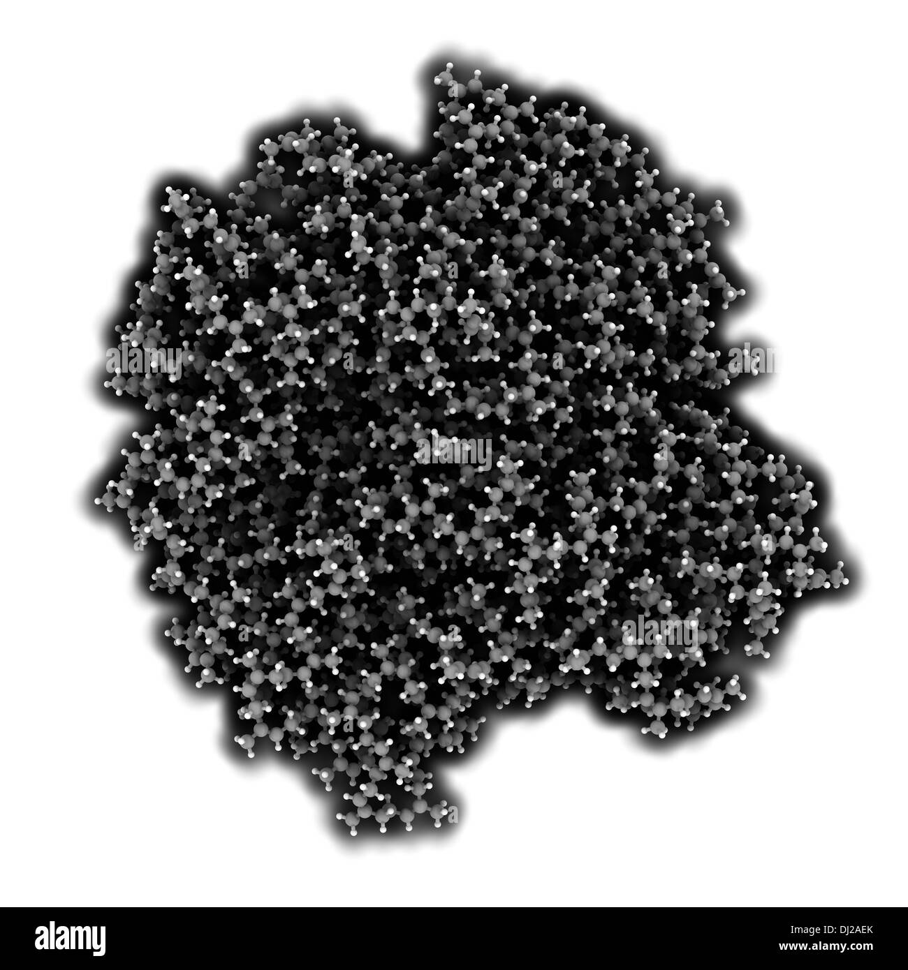 Natural rubber (cis-1,4-polyisoprene), chemical structure. Used to ...