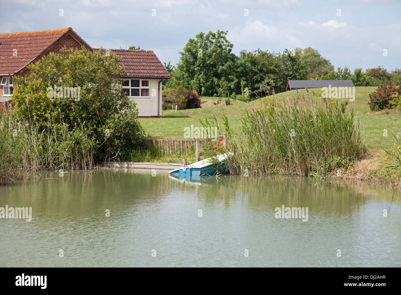 Lower Lakes, Chilton Trinity, Somerset, England Stock Photo - Alamy