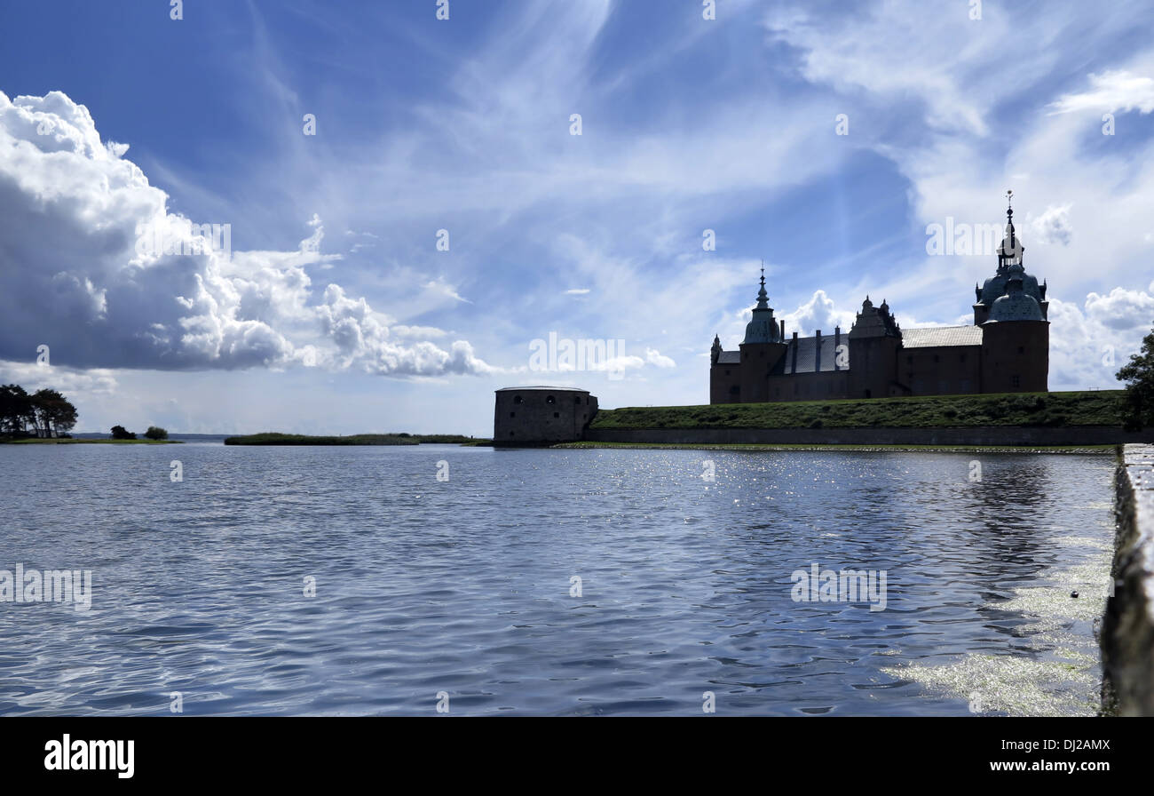Kalmar Castle (Kalmar slott), the province of Smaland in Sweden ...